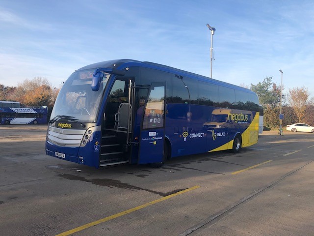 Yellow Coaches and Megabus launch branded coaches. - ALBUM