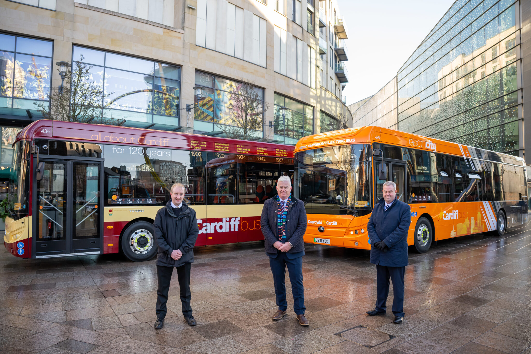 Cardiff Bus launches new fleet of electric vehicles - ALBUM