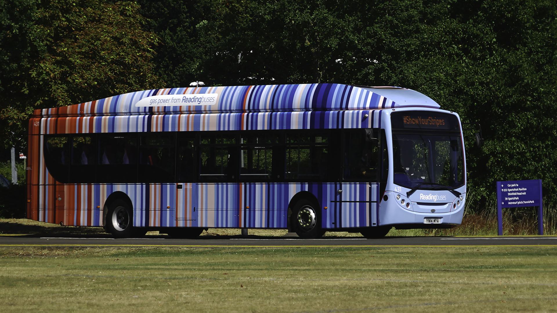 Climate Stripes Bus – Reminding People They Can Help Cut Emissions - ALBUM