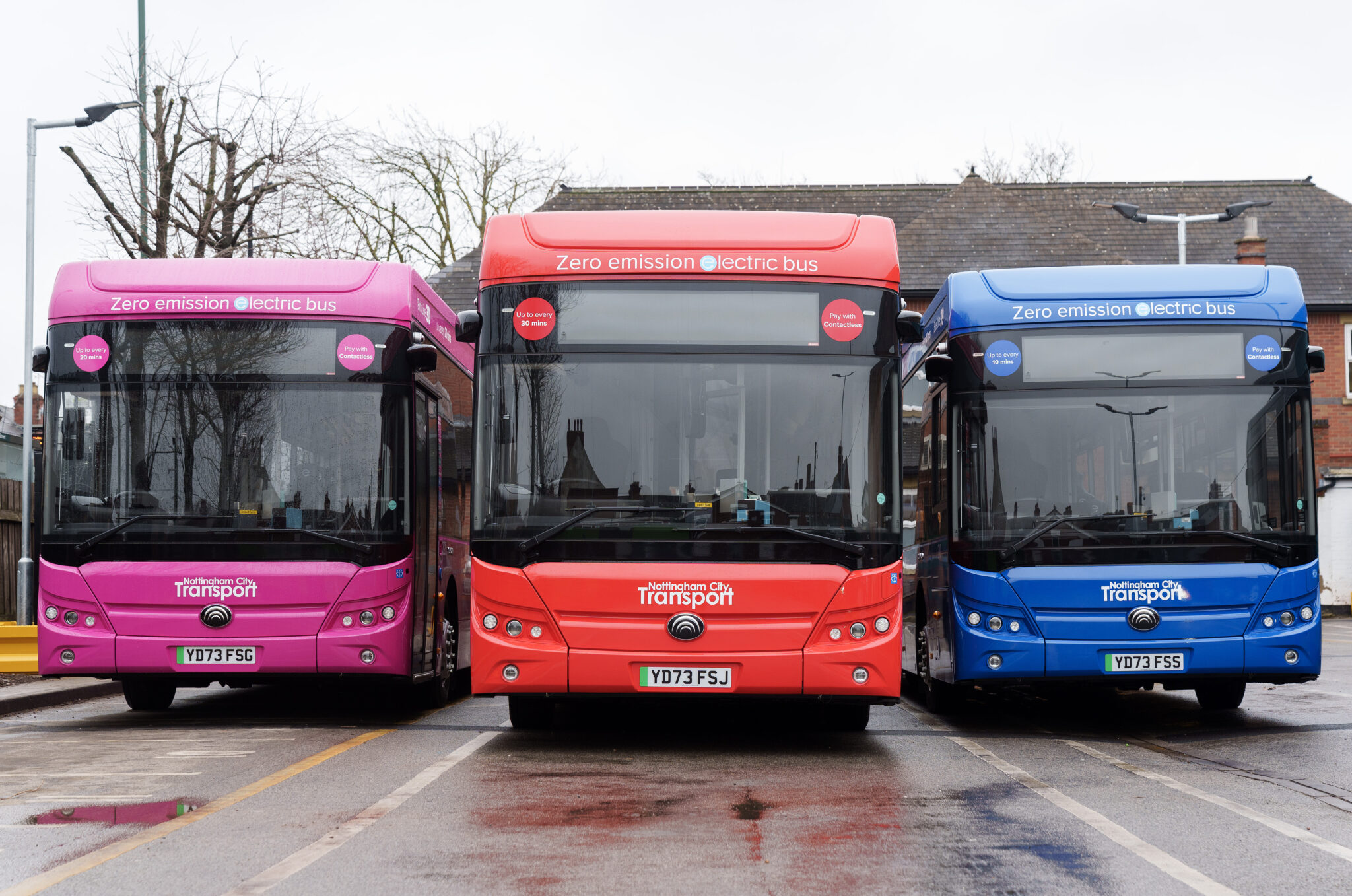 Nottingham City Transport Launches New Electric Bus Fleet - ALBUM