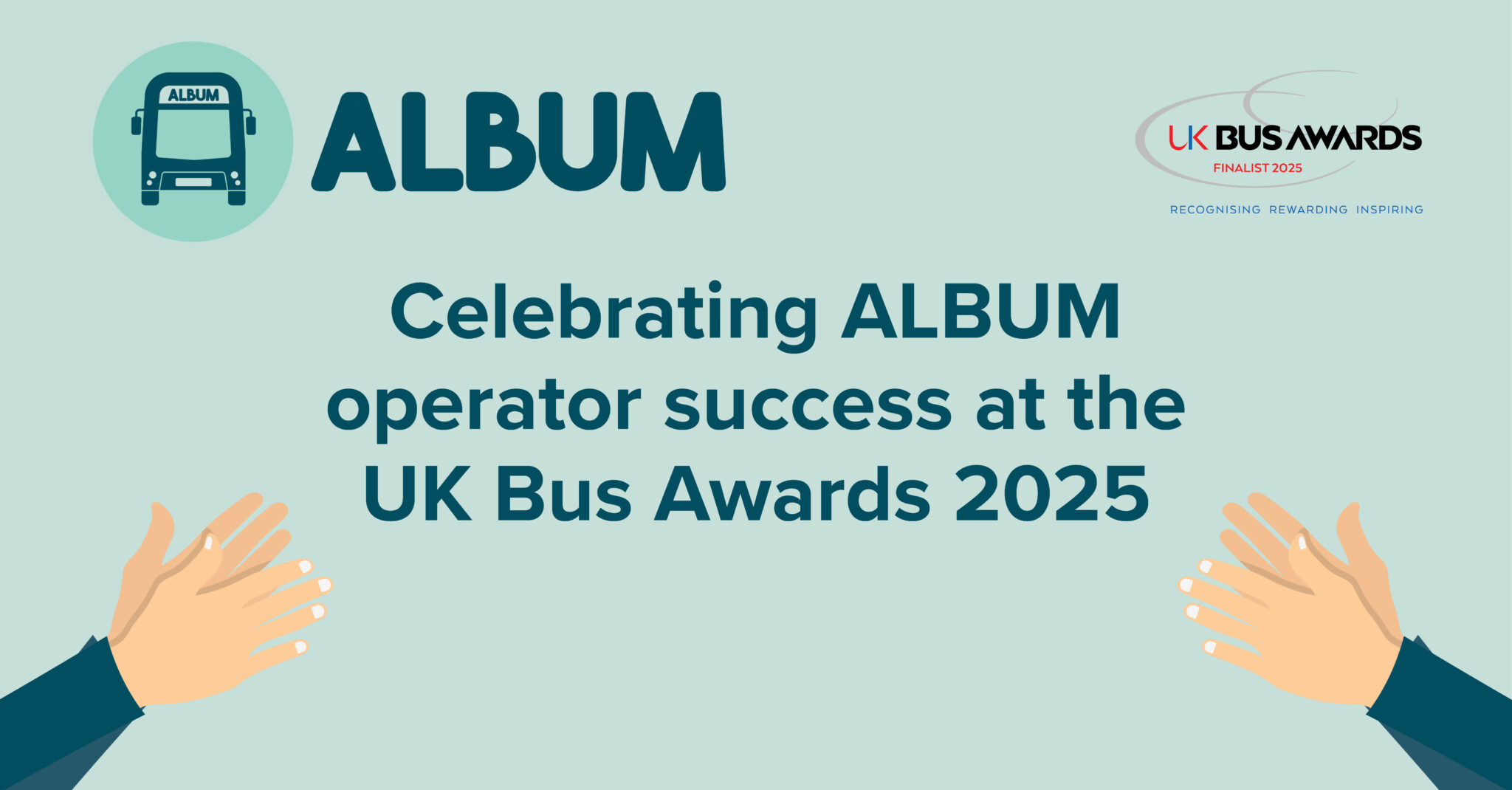 Celebrating ALBUM Success at the UK Bus Awards 2025! - ALBUM